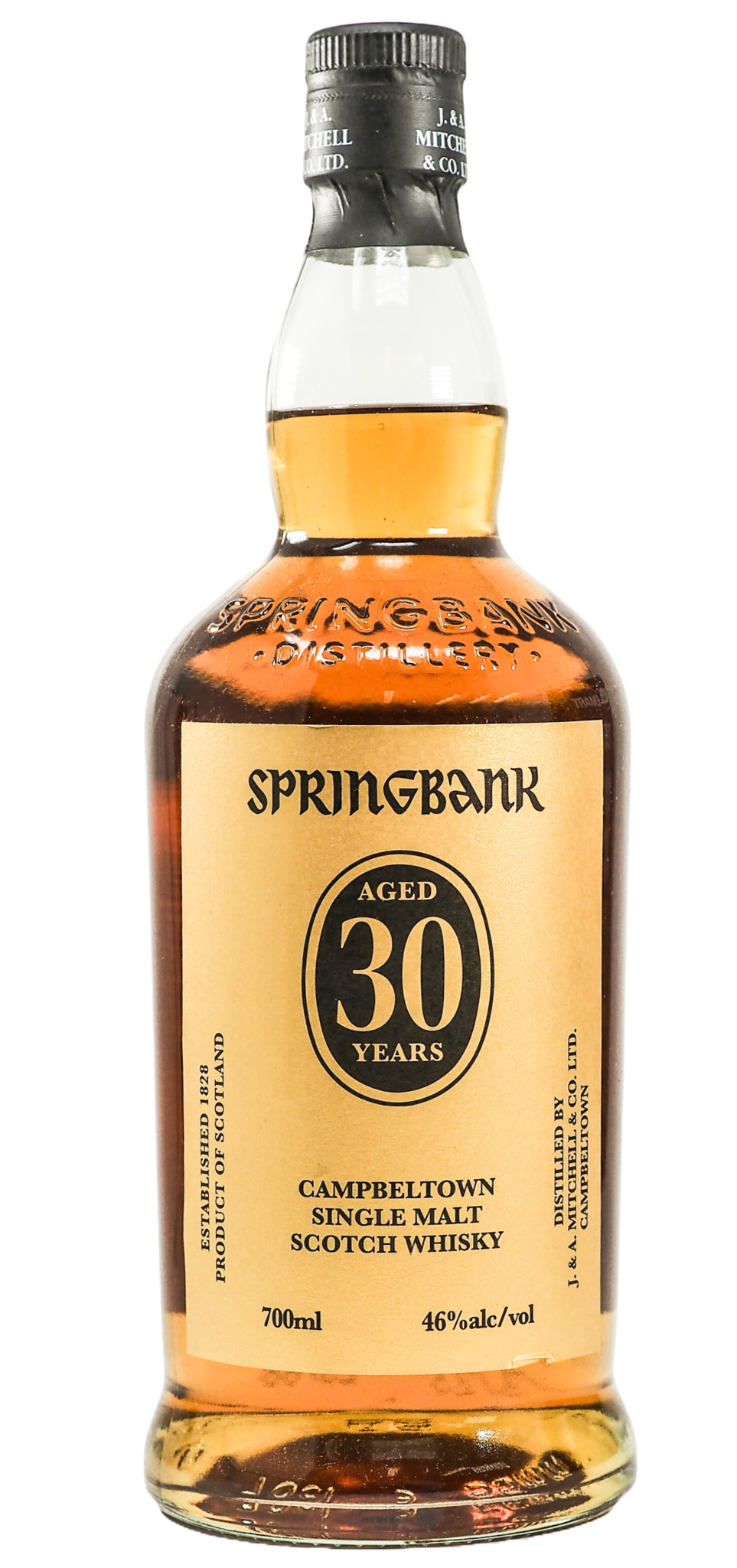 SPRINGBANK 30 YEAR CAMPBELTOWN SINGLE MALT 700ML - Healthy Spirits