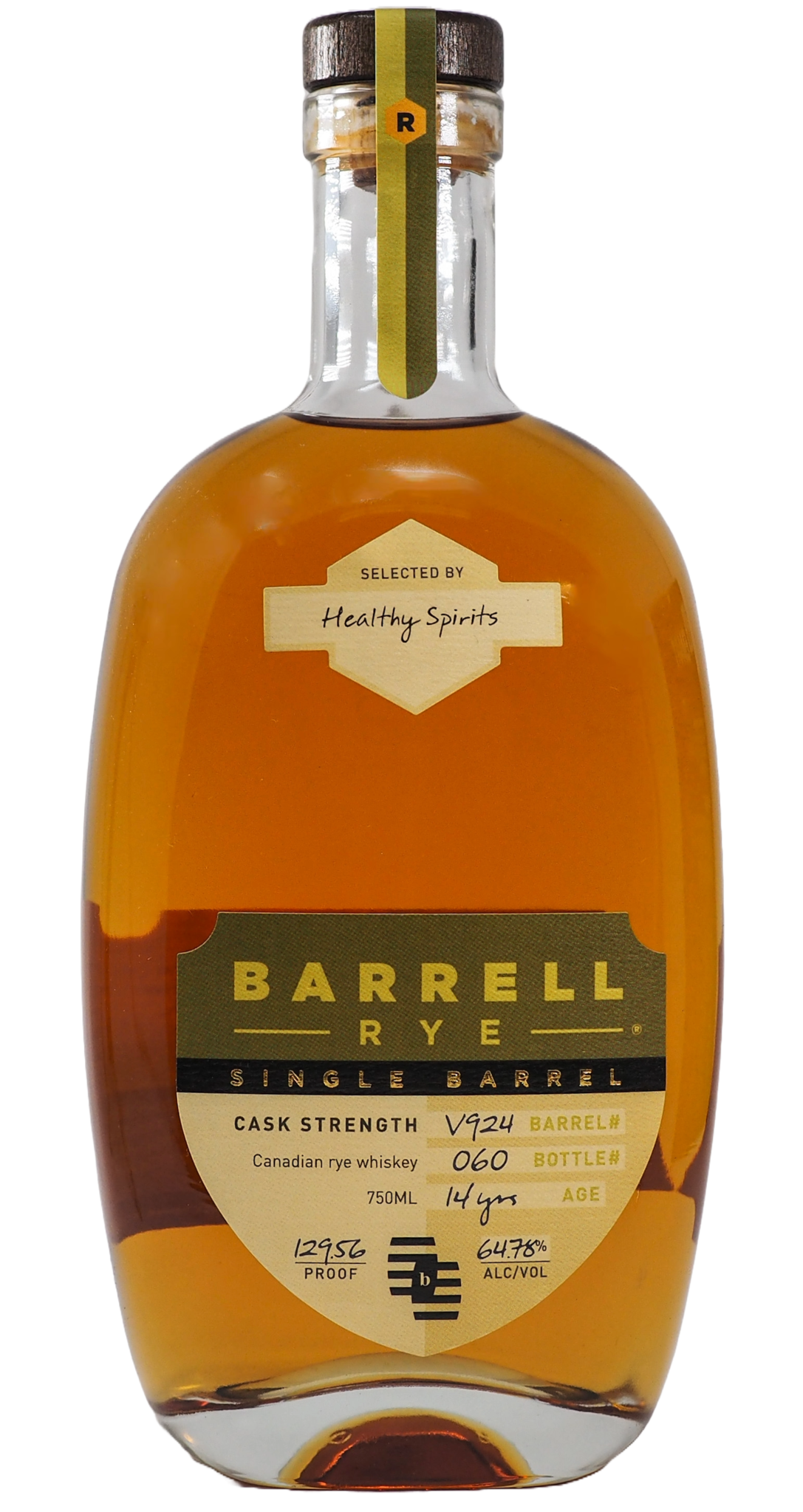 BARRELL V417 14 YEAR SINGLE BARREL RYE 750ML - Healthy Spirits