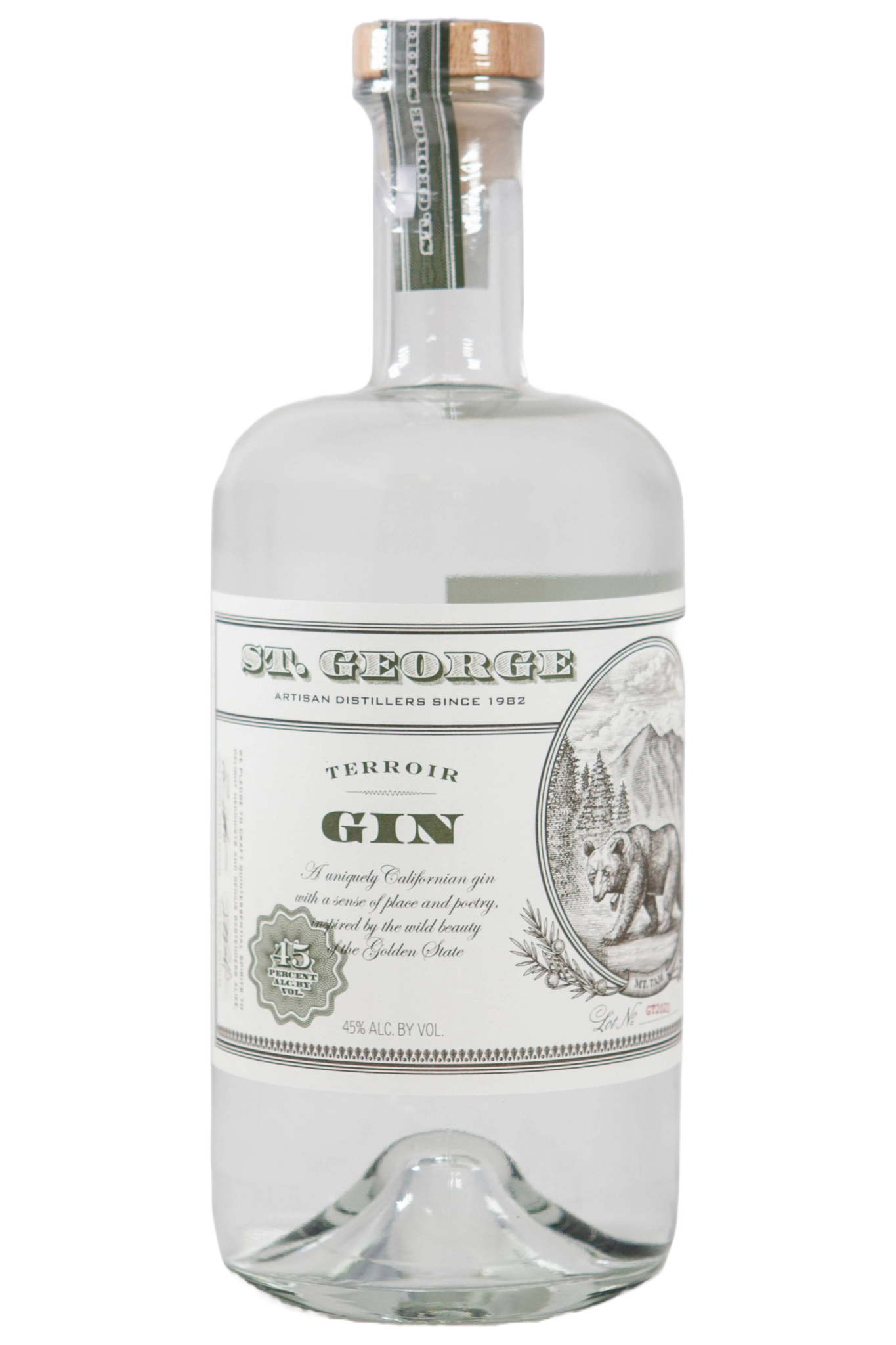 ST. GEORGE TERROIR GIN 750ML - Healthy Spirits