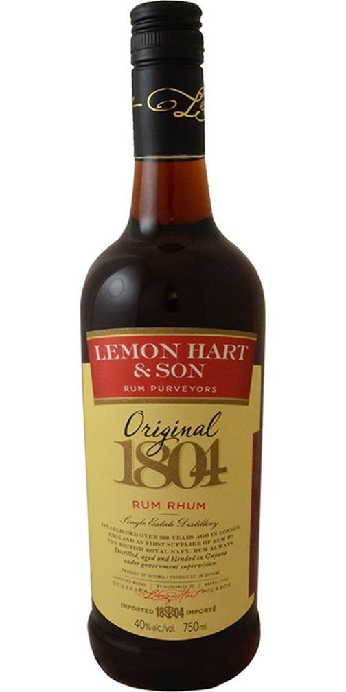 LEMON HART & SON ORIGINAL RUM 750ML - Healthy Spirits