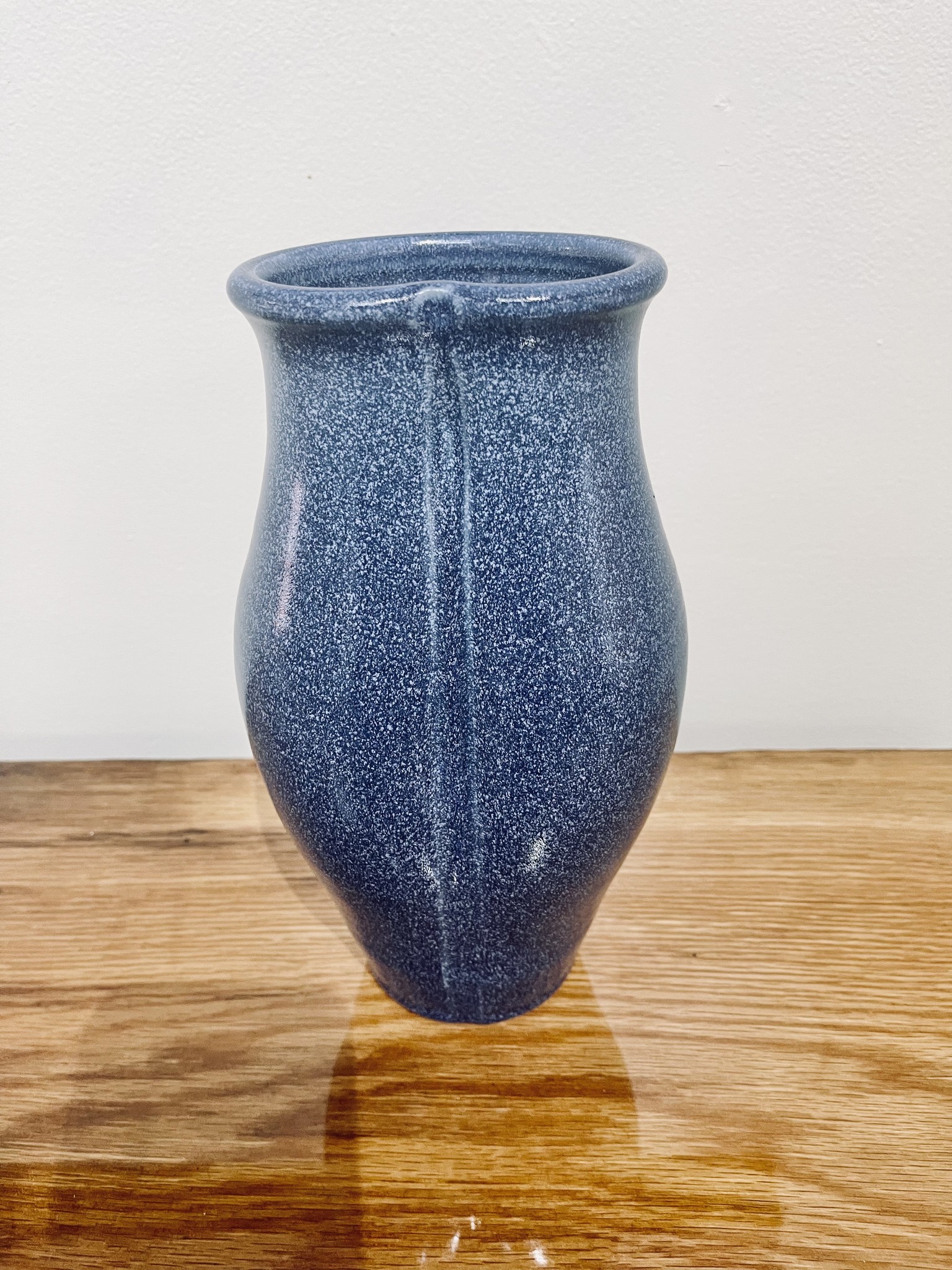 BSG BLUE POTTERY VASE Elizabeth Korme - BlueSkies Art Gallery