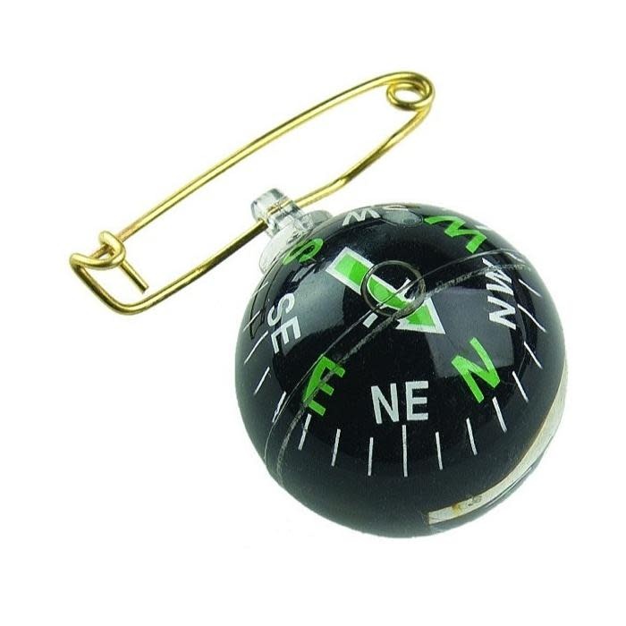 Brunton Tag Along Ball Globe Compass - Black Dog Outdoor Sports