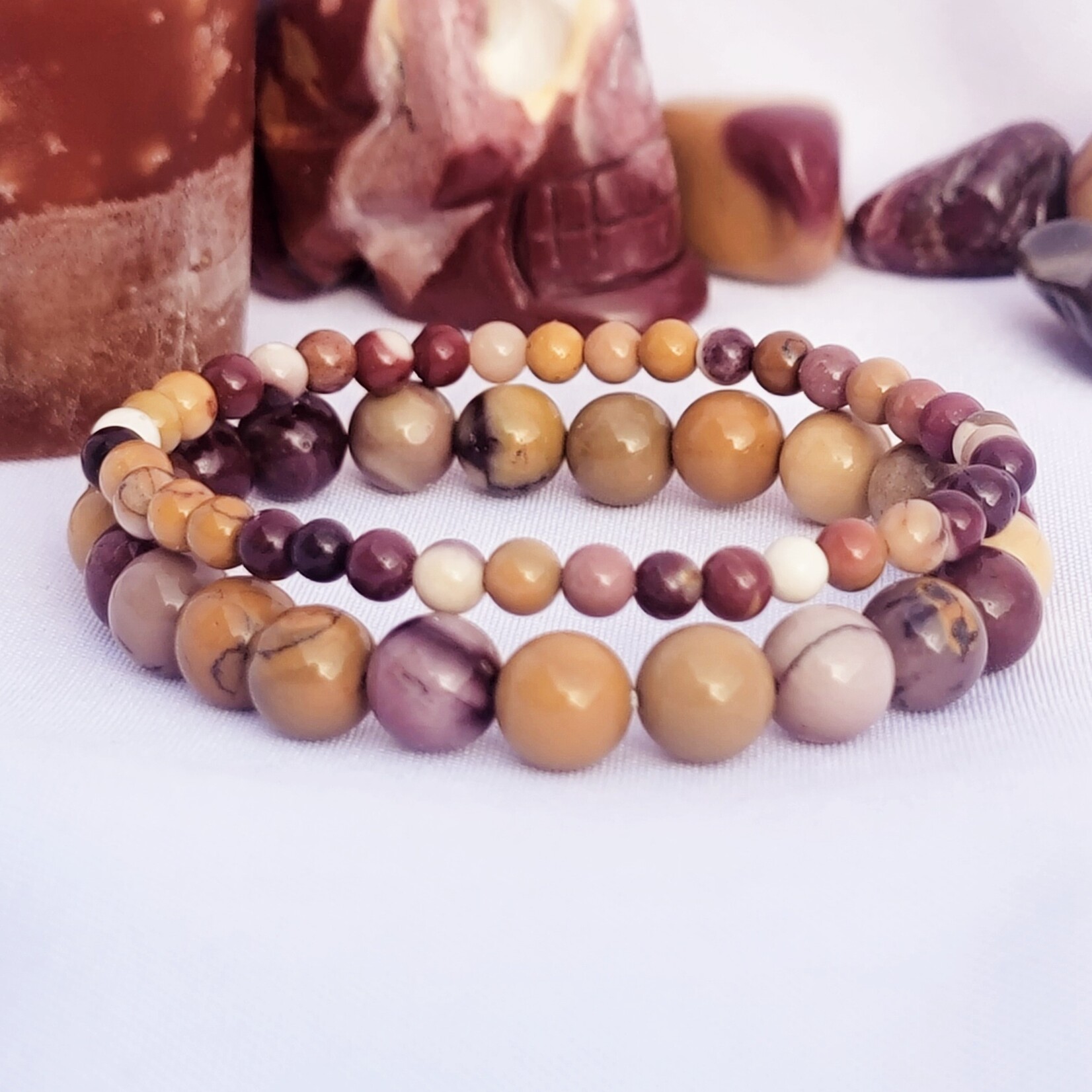 Mookaite Bracelet - The Energy Within KC Crystal and Metaphysical Shop