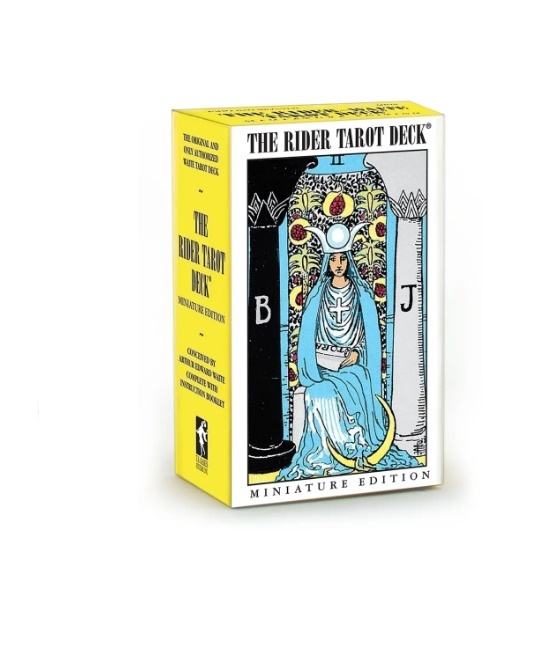 Mini Rider Waite Tarot 78 Card & Book - Energy Within Crystals