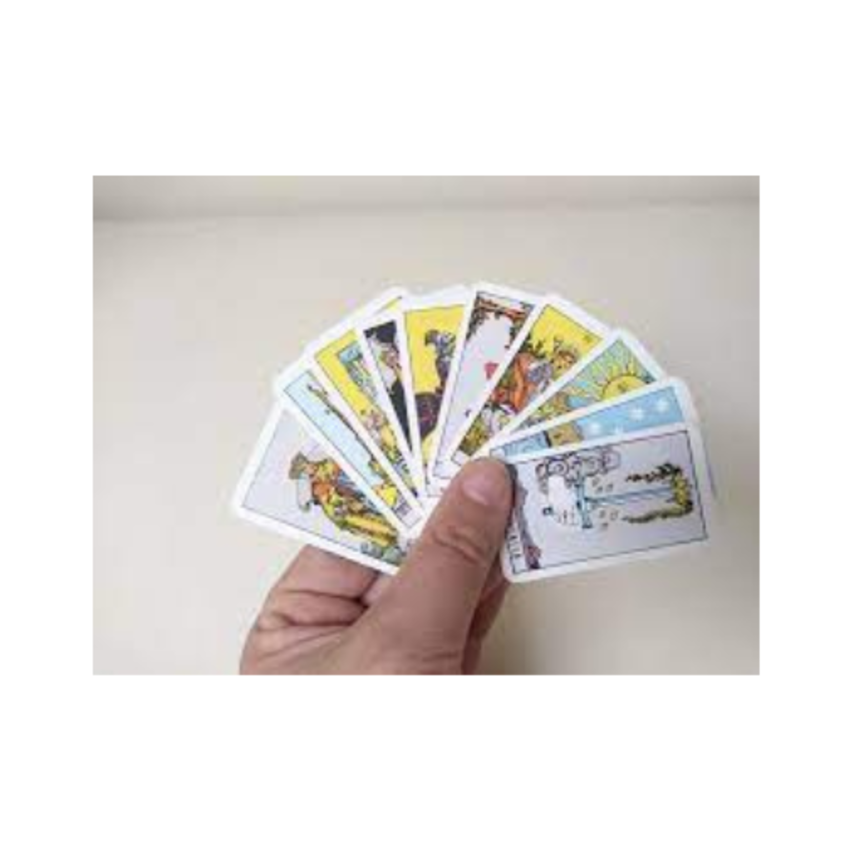 Mini Rider Waite Tarot 78 Card & Book - The Energy Within KC Crystal ...