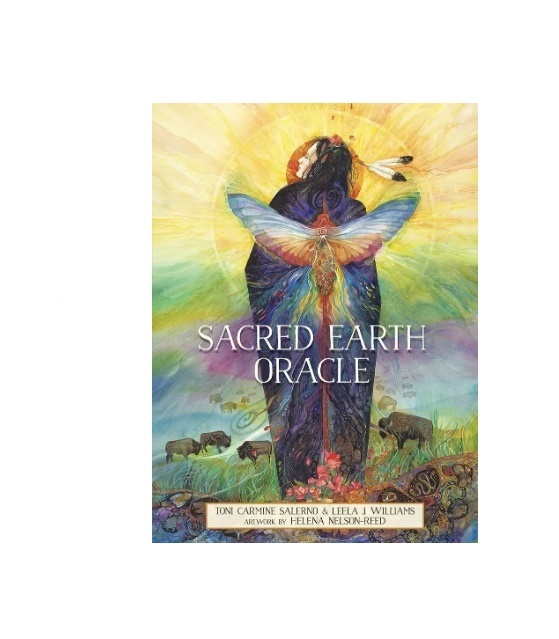 Sacred Earth Oracle 45 Card Deck & Book Set - Energy Within Crystals