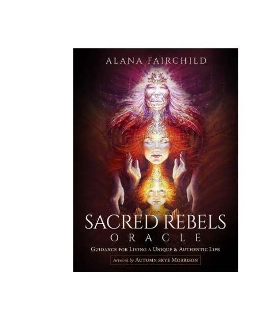 Sacred Rebels Oracle 45 Card Deck & Book Set - Energy Within Crystals