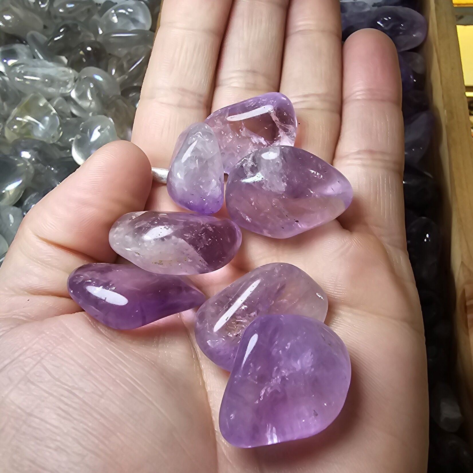 Amethyst Tumbled - Energy Within Crystals