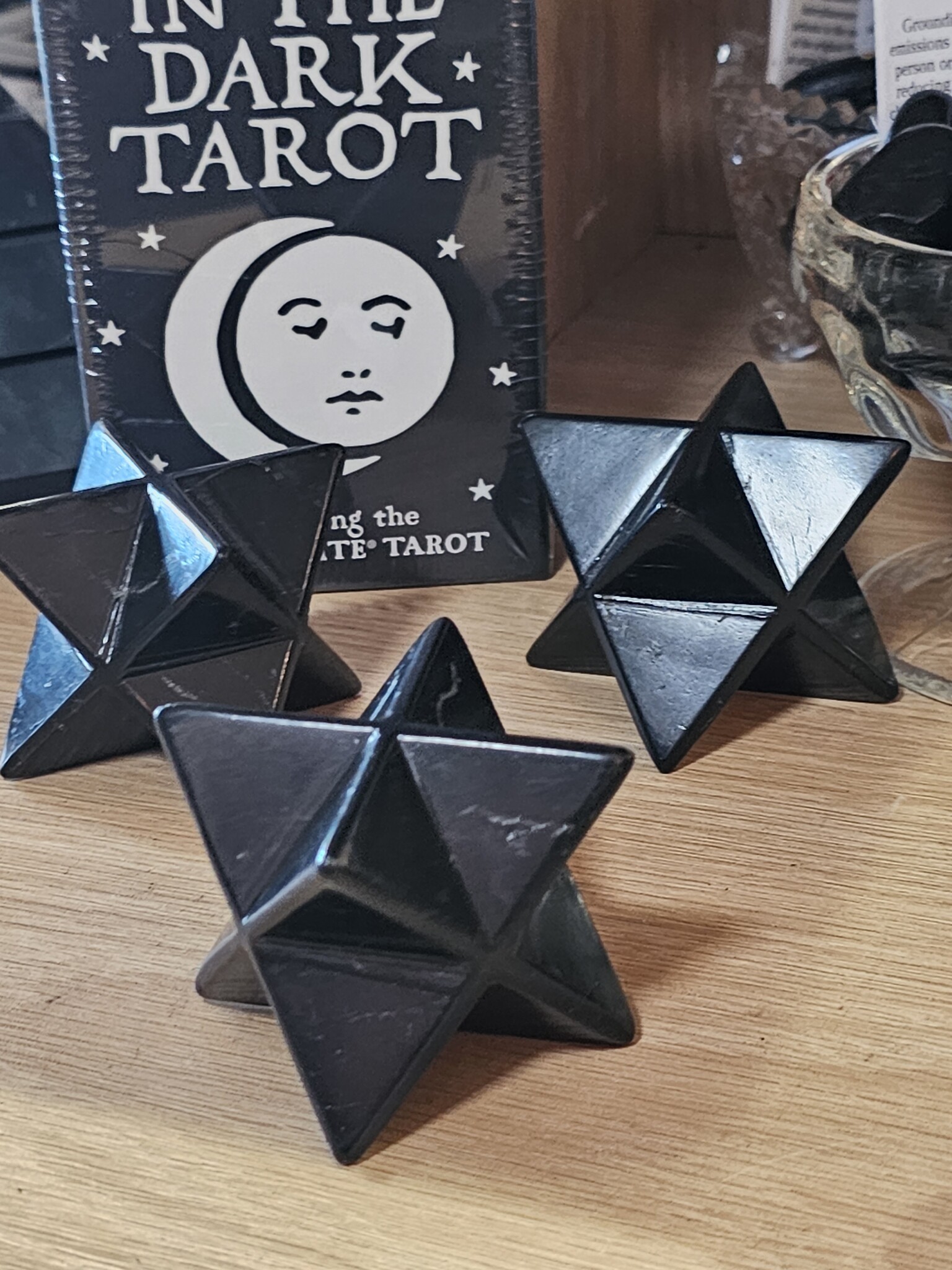 Shungite Merkaba 4cm - Energy Within Crystals