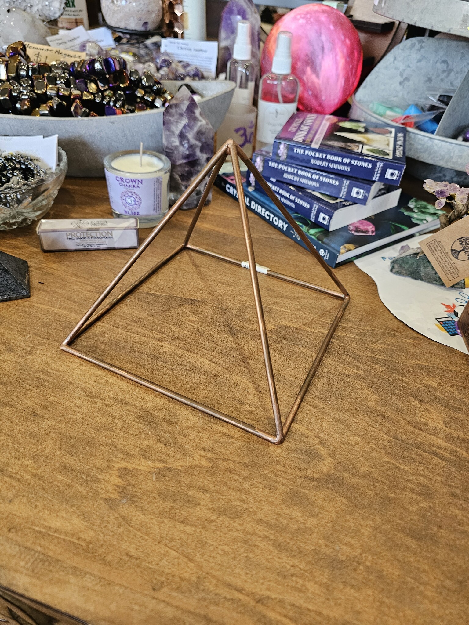 6" Copper Pyramid - Energy Within Crystals