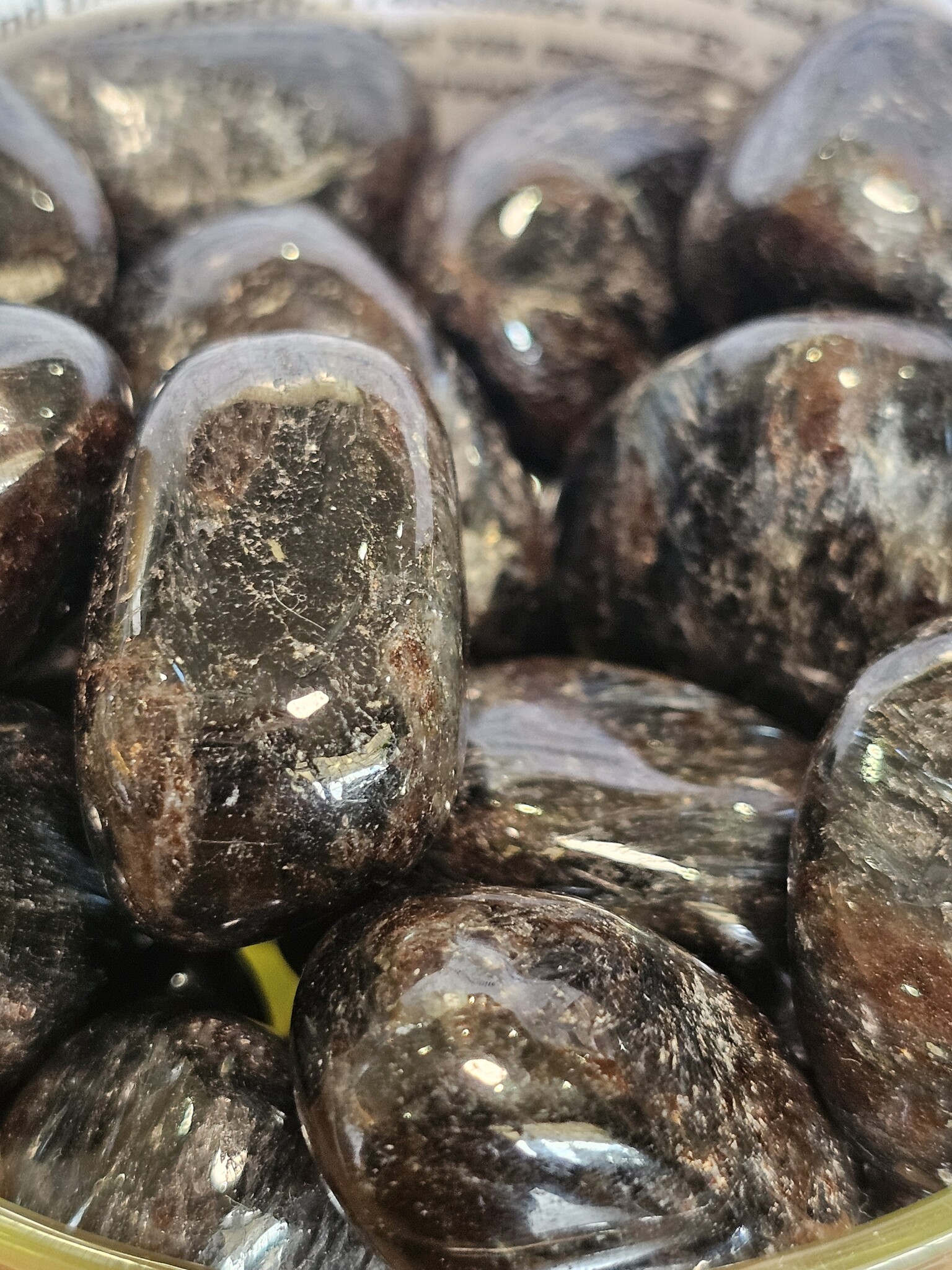 Arfvedsonite Tumbled - Energy Within Crystals