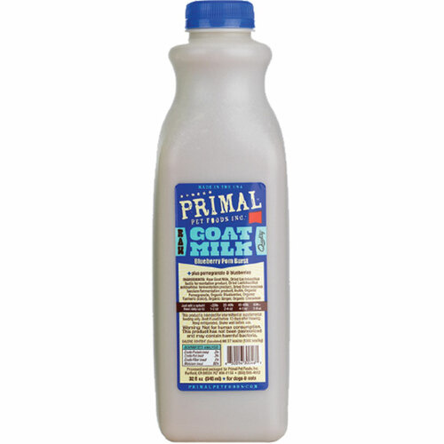 Primal Frozen Goat Milk Blueberry Pomegranate Burst 32oz - Twelve Paws ...