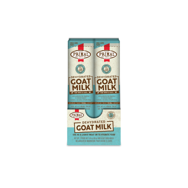 Primal Dehydrated Goat Milk Stick Ind. - Twelve Paws Pet Supply