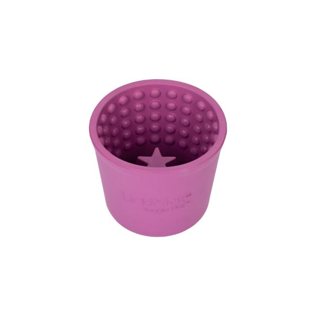 LickiMat Yoggie Pot Purple - Twelve Paws Pet Supply