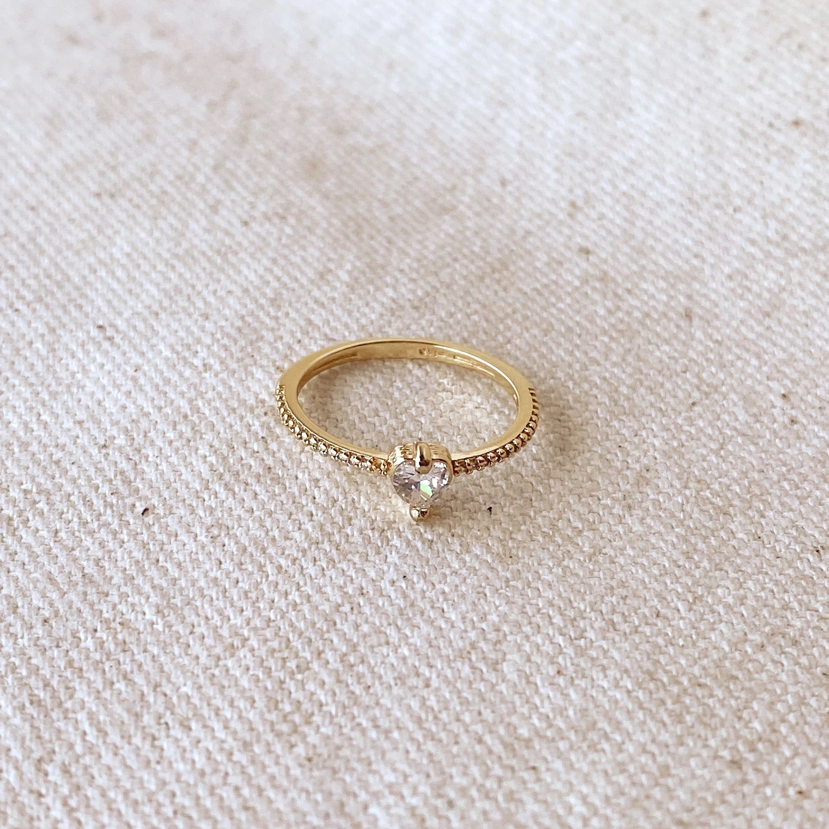 Mini Heart Ring - Bohdii Boutique