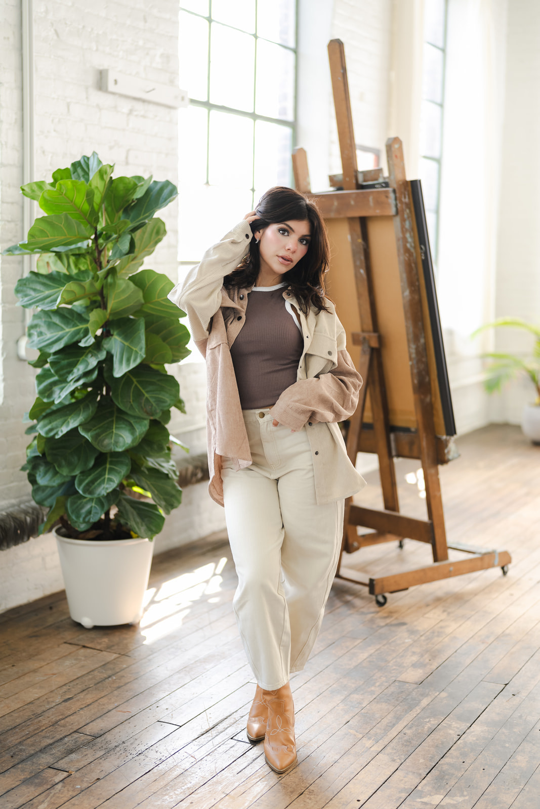 Stick Season Shacket - Bohdii Boutique
