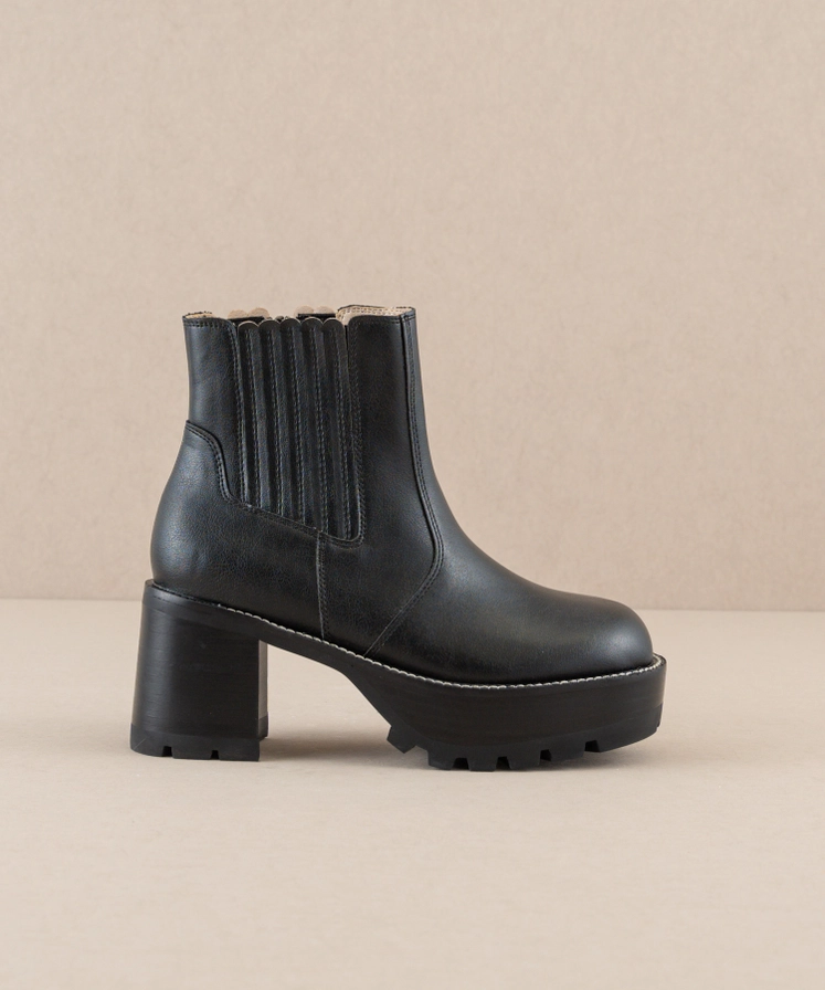 Aubrey Platform Boot - Bohdii Boutique
