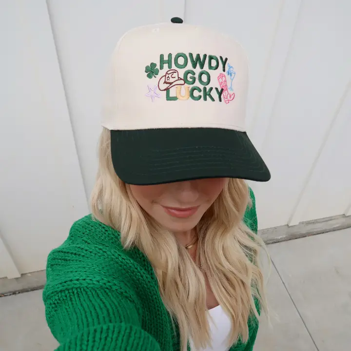 Howdy Go Lucky Trucker Hat - Bohdii Boutique