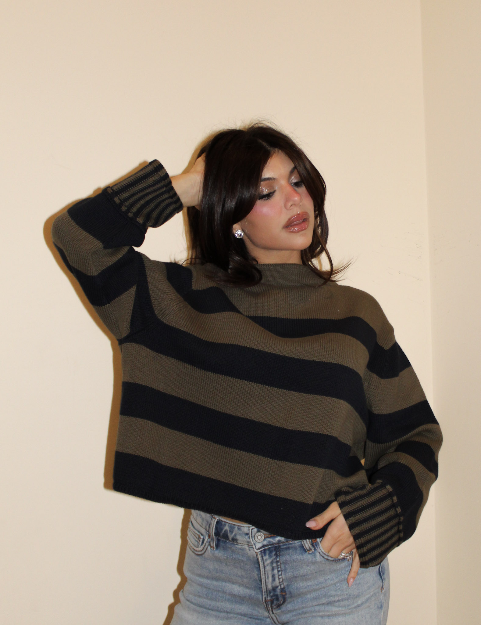 Off Duty Sweater - Bohdii Boutique