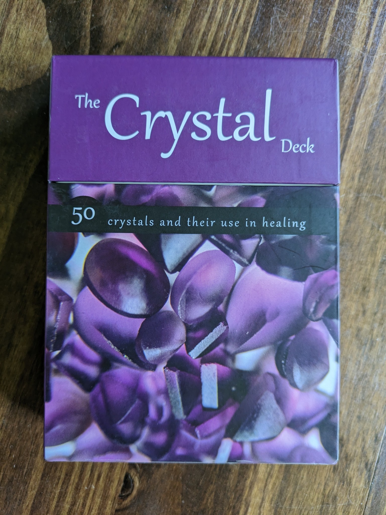 The Crystal Deck: 50 crystals and their use in healing by Amanda Samson ...