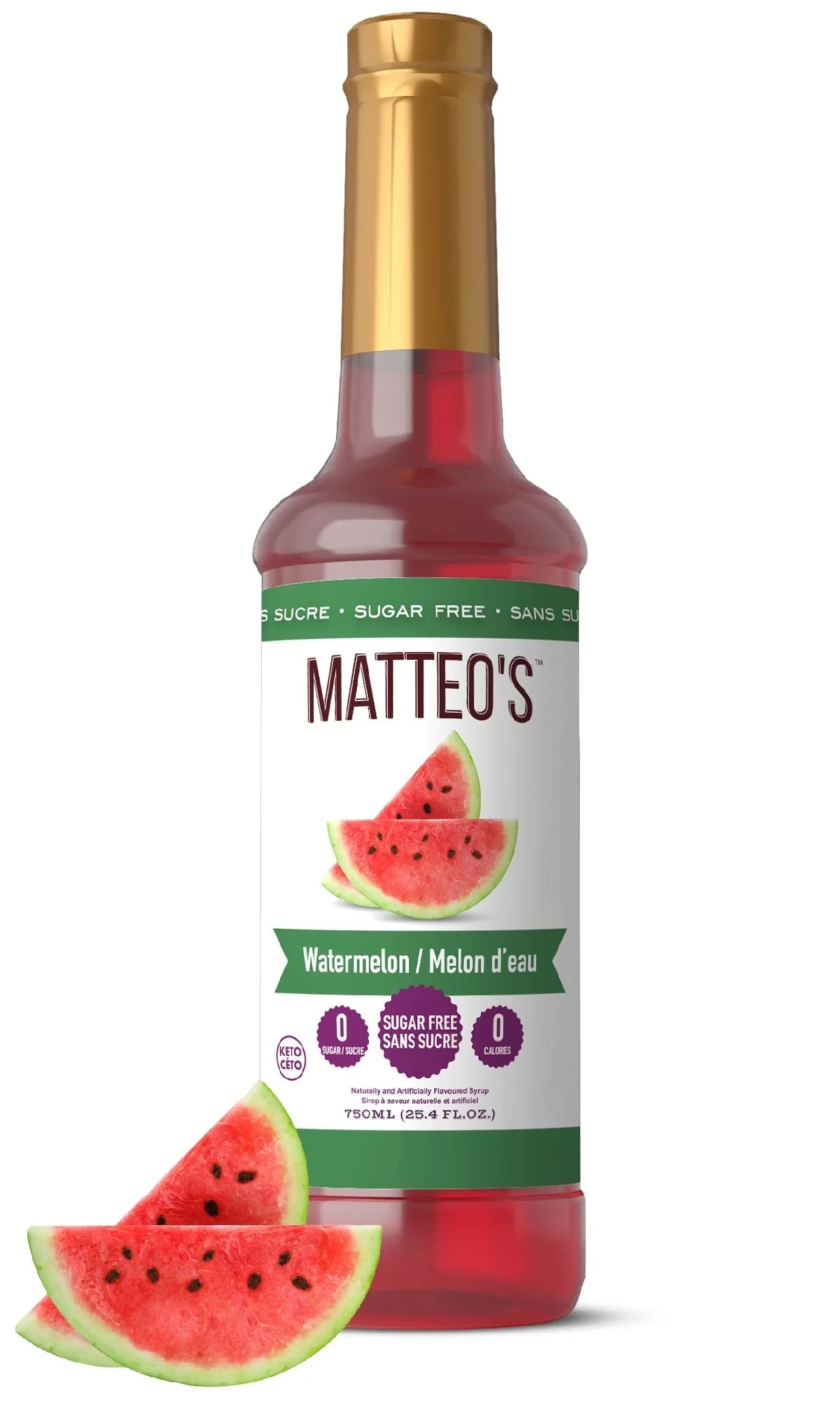 MATTEO'S SIROP À COCKTAIL MELON D'EAU 750ML - Atelier Kaféin