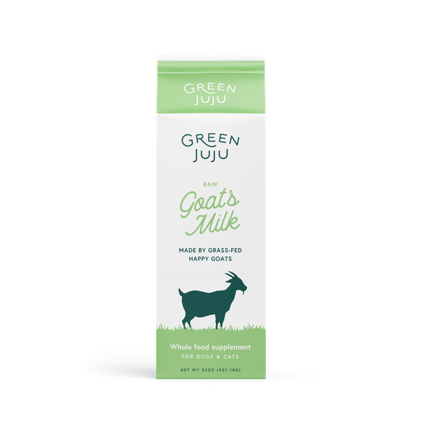 Green Juju Frozen Raw Grass-Fed Goat’s Milk Whole Food Supplement for ...