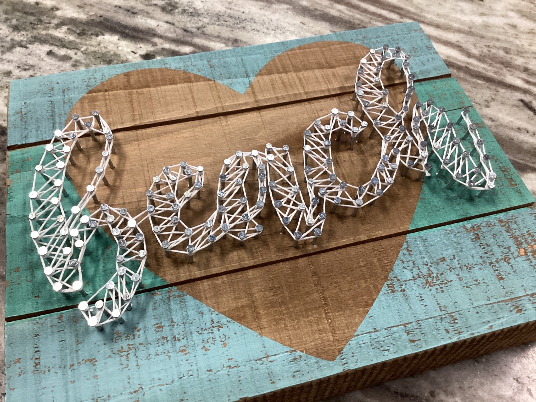 String Art - Beach - Prim in Proper