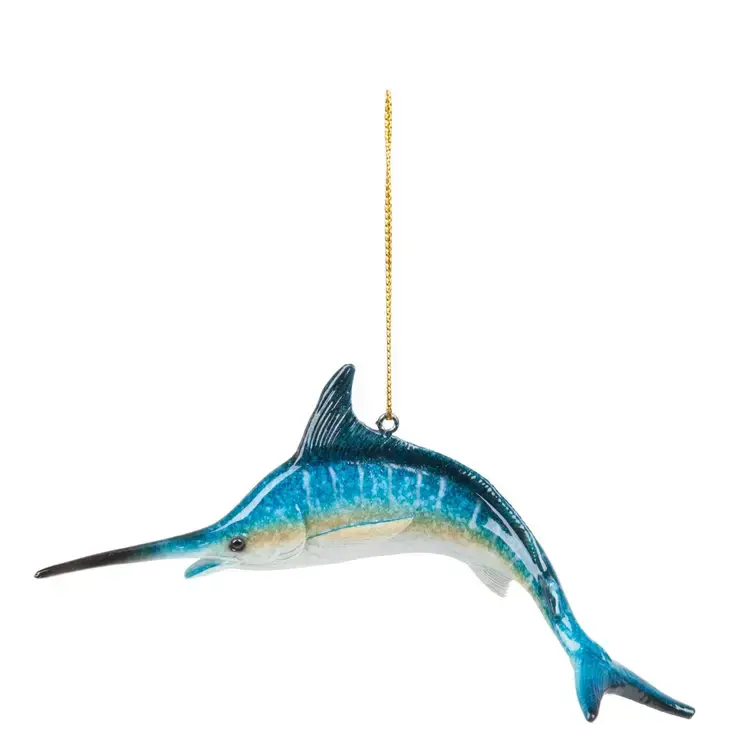 Christmas Cozumel Reef Swordfish Ornament - Prim in Proper