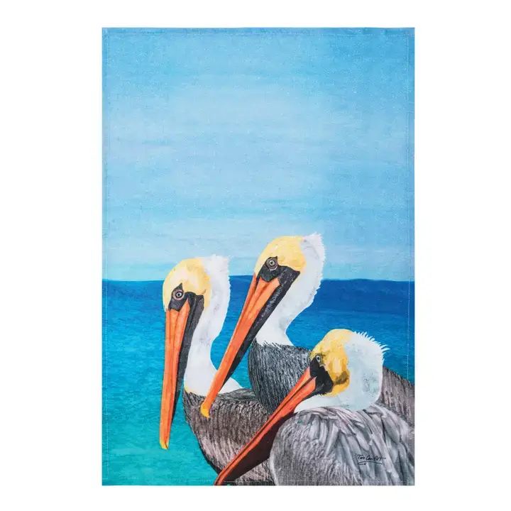 Pelican Trio Kitchen Towel - Prim in Proper