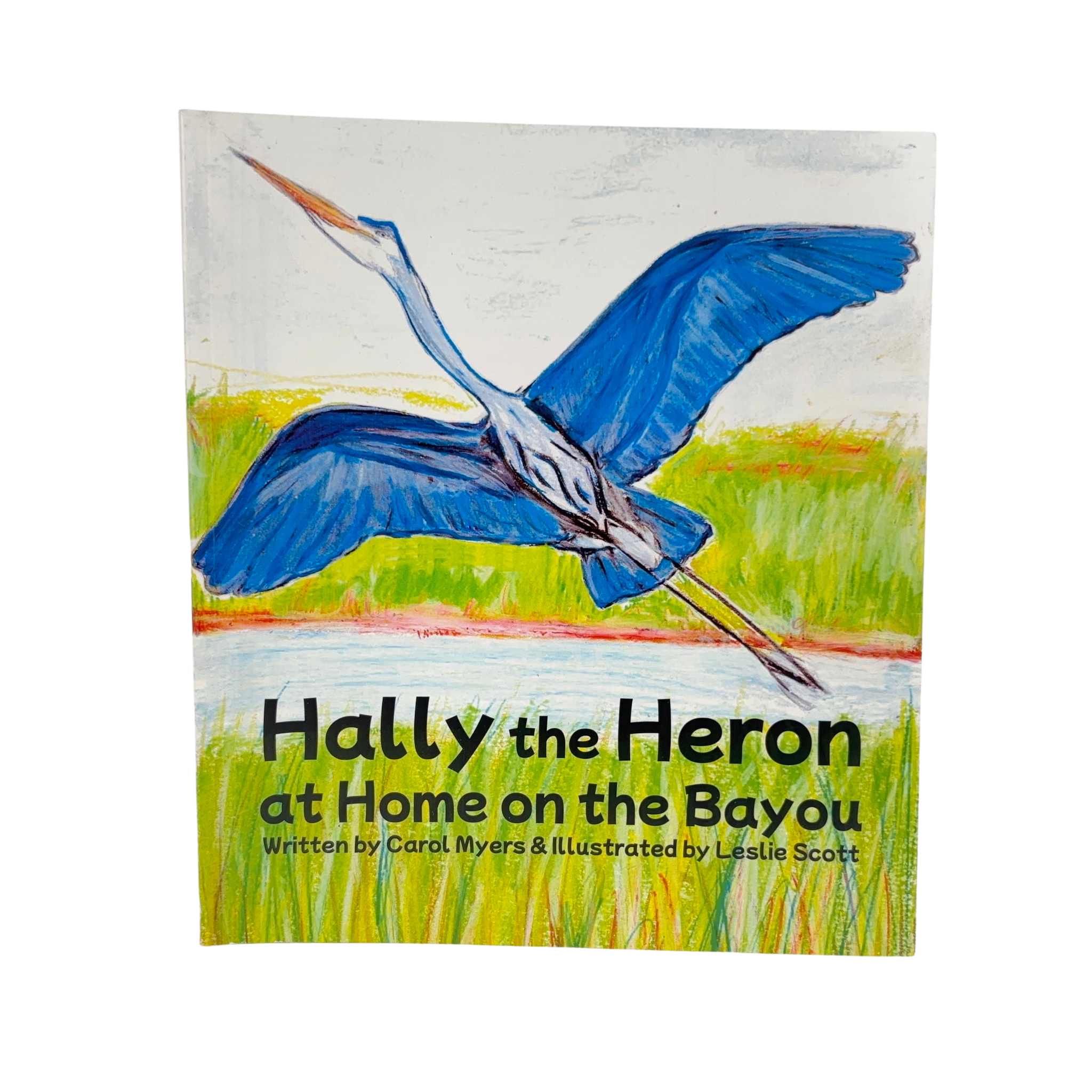 "Hally the Heron at Home on the Bayou" - Prim in Proper