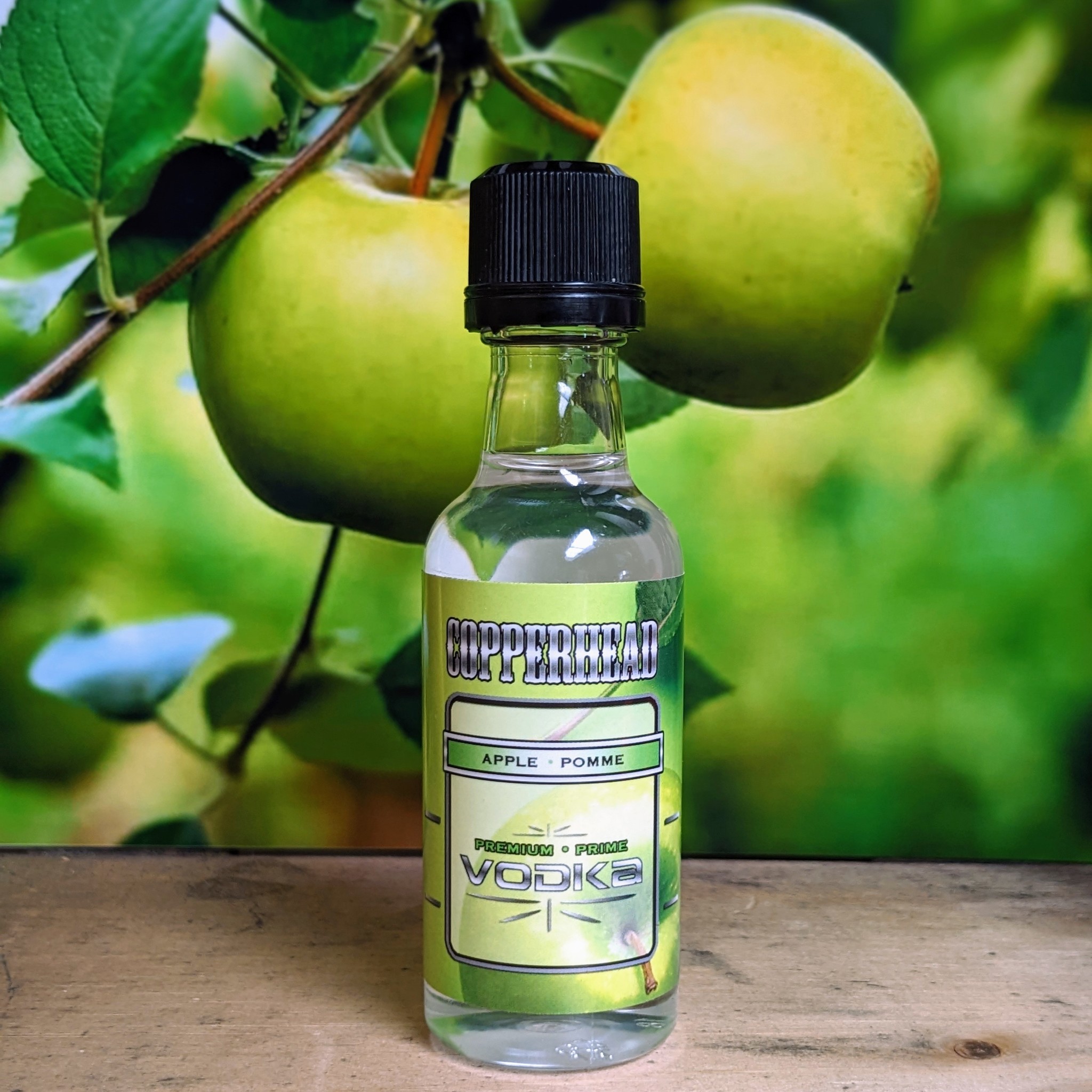 GREEN APPLE VODKA - COPPERHEAD DISTILLERY
