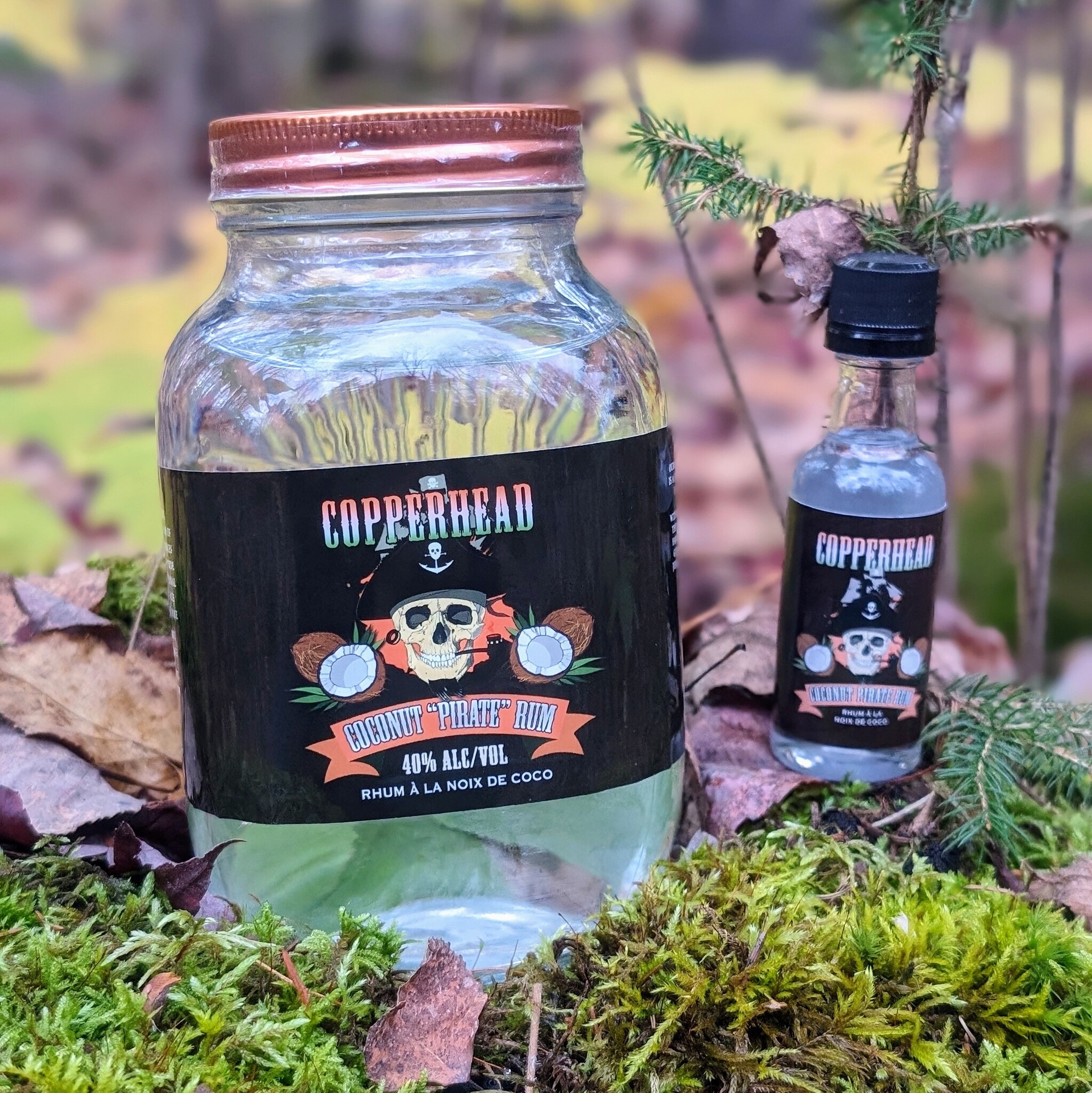 COPPERHEAD COCONUT RUM - COPPERHEAD DISTILLERY