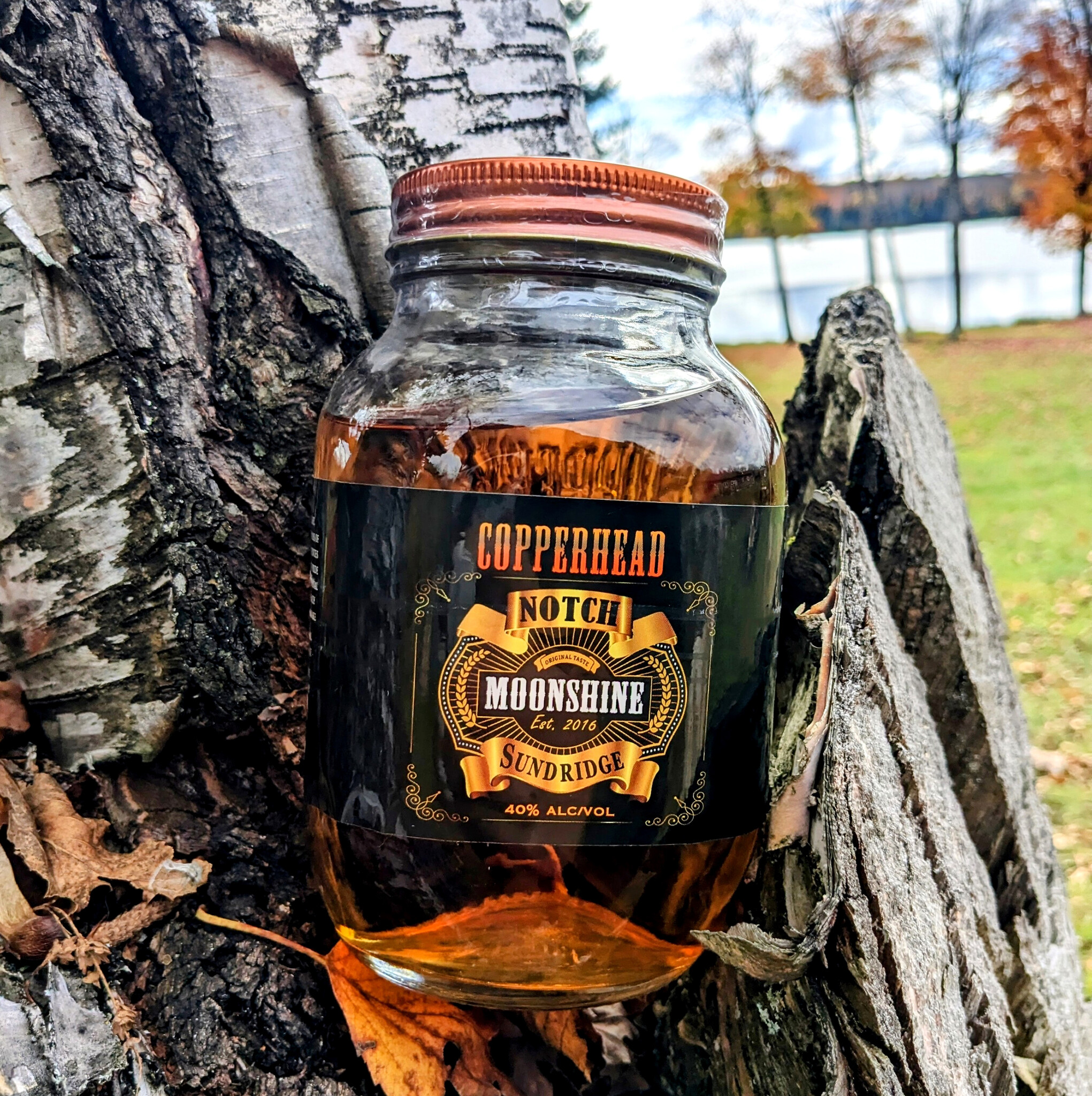 COPPERHEAD NOTCH MOONSHINE - COPPERHEAD DISTILLERY