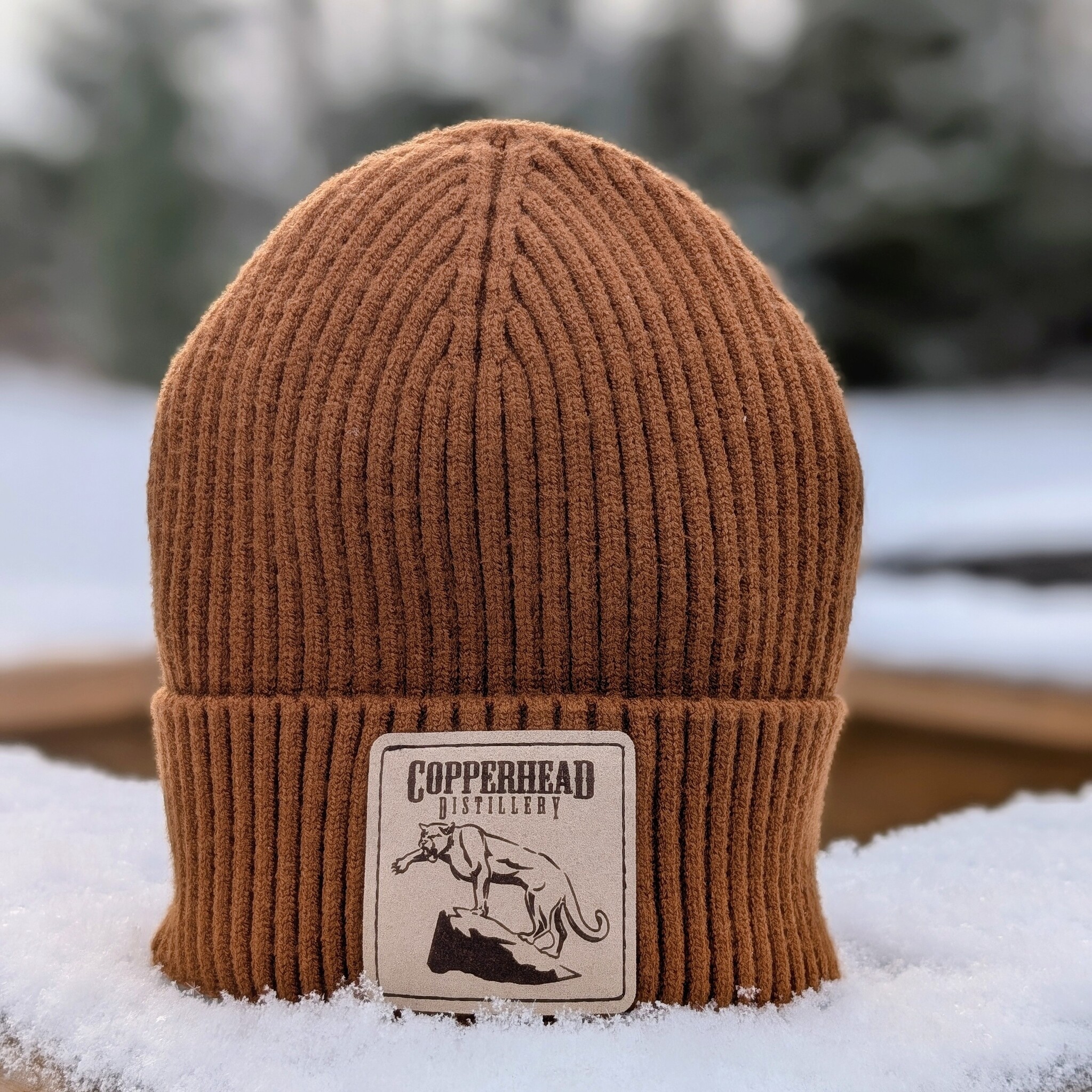 COPPERHEAD IRONCAT PATCH TOQUE - COPPERHEAD DISTILLERY