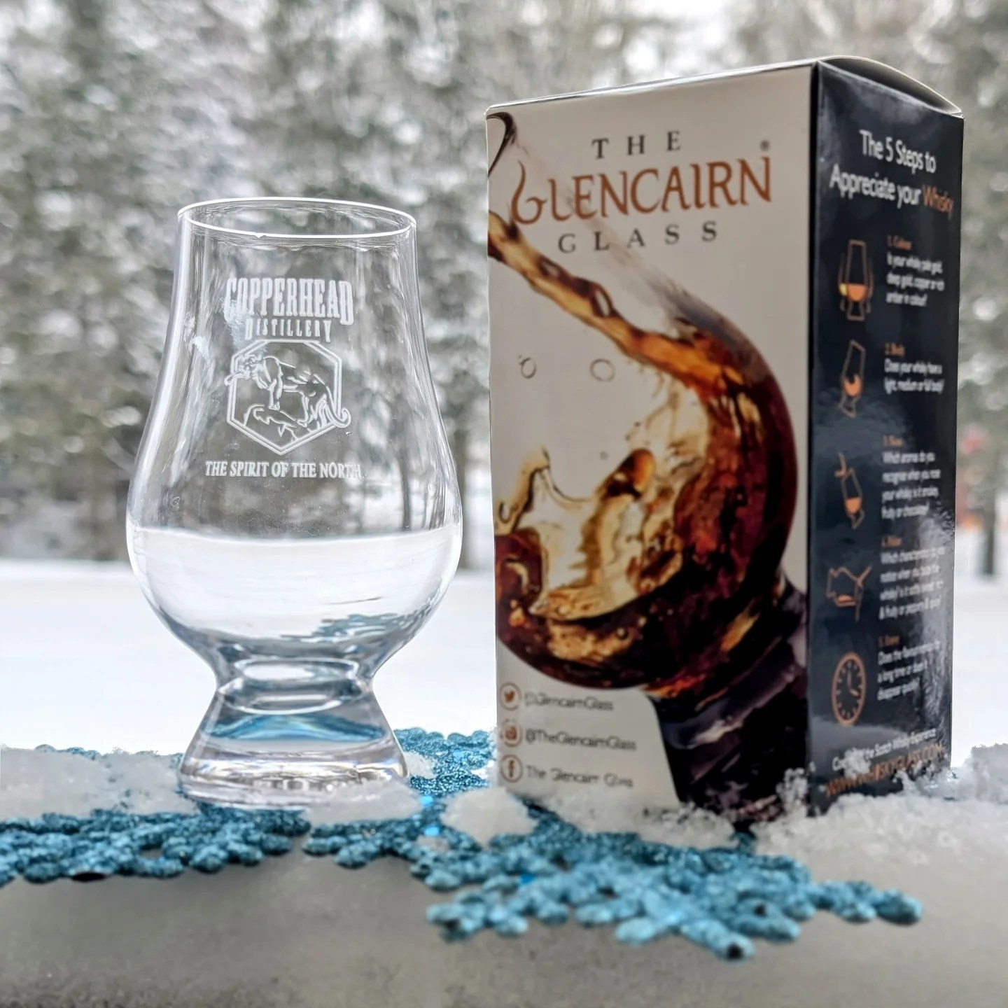 COPPERHEAD GLENCAIRN WHISKY GLASS - COPPERHEAD DISTILLERY