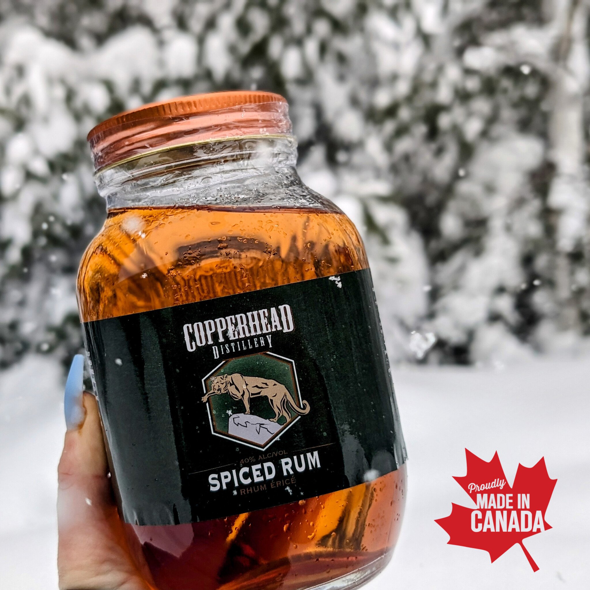 COPPERHEAD SPICED RUM - COPPERHEAD DISTILLERY