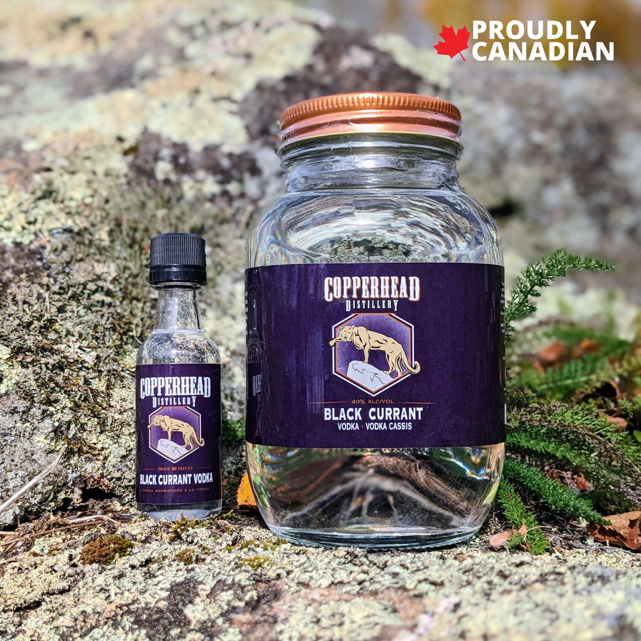 COPPERHEAD BLACK CURRANT VODKA - COPPERHEAD DISTILLERY