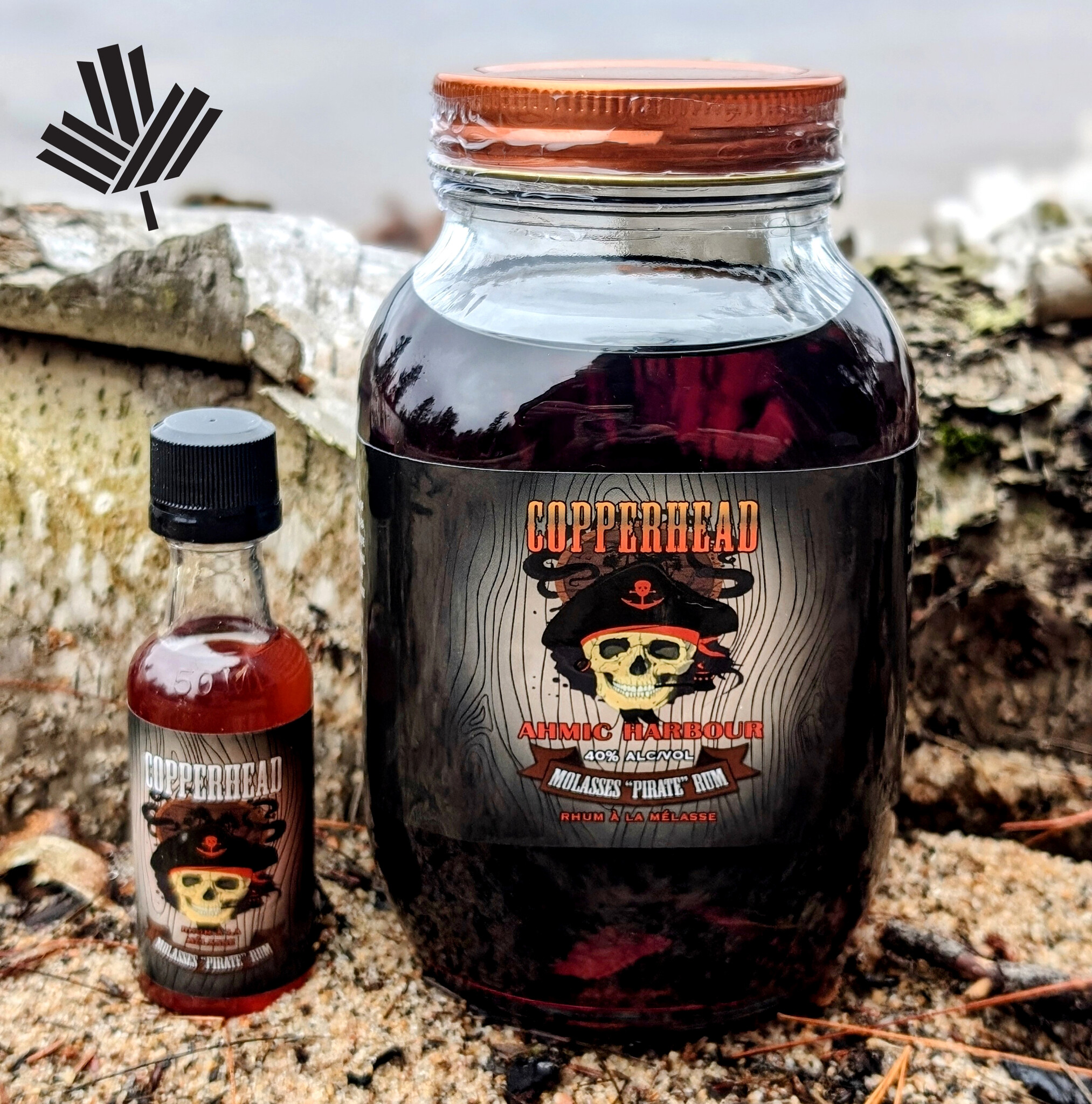 COPPERHEAD MOLASSES DARK RUM - COPPERHEAD DISTILLERY