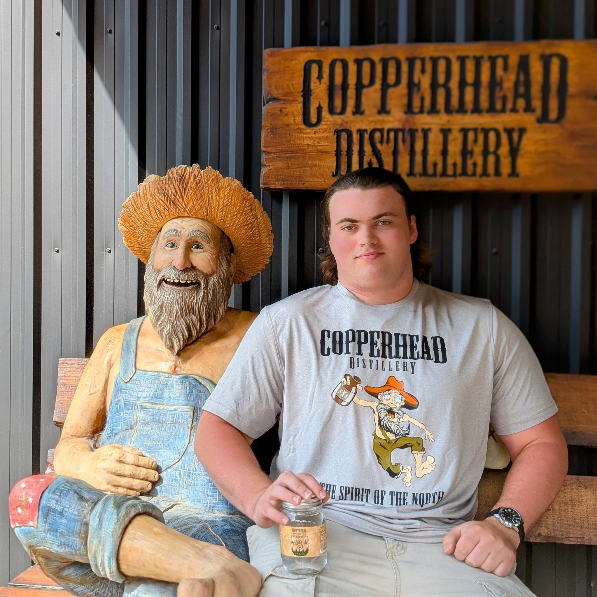 COPPERHEAD HILLBILLY T-SHIRT - COPPERHEAD DISTILLERY
