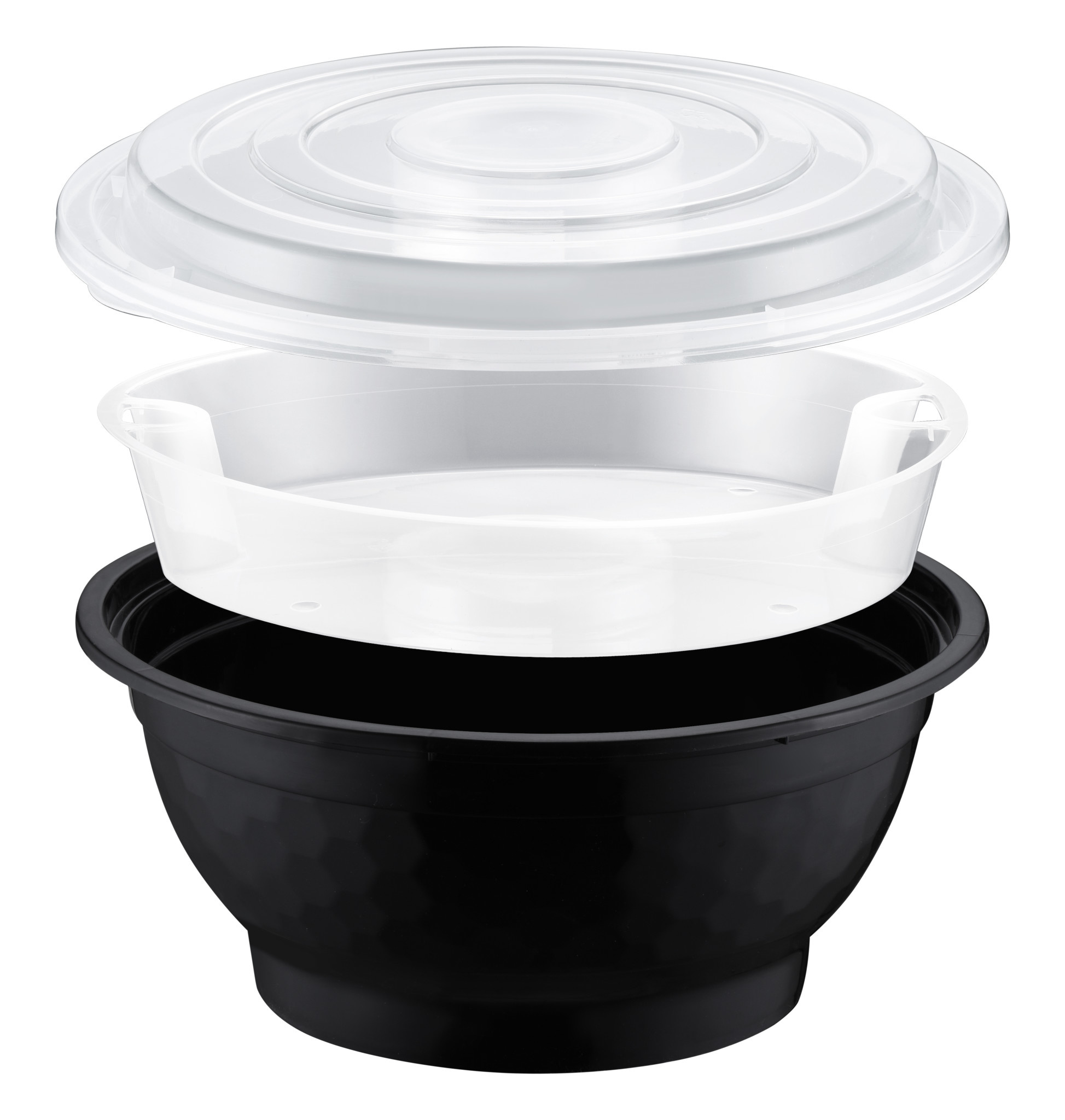 Gladway NB-502 / NCB502- 50oz Microwaveable Noodle Bowl with Insert and ...