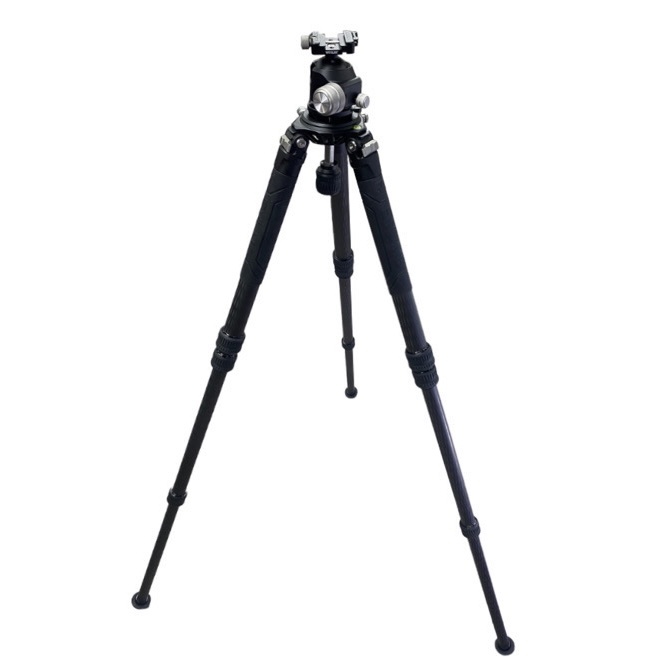 Full Length Carbon Fiber Tripod W/ 55mm Head and Arca/Picatinny Mount ...