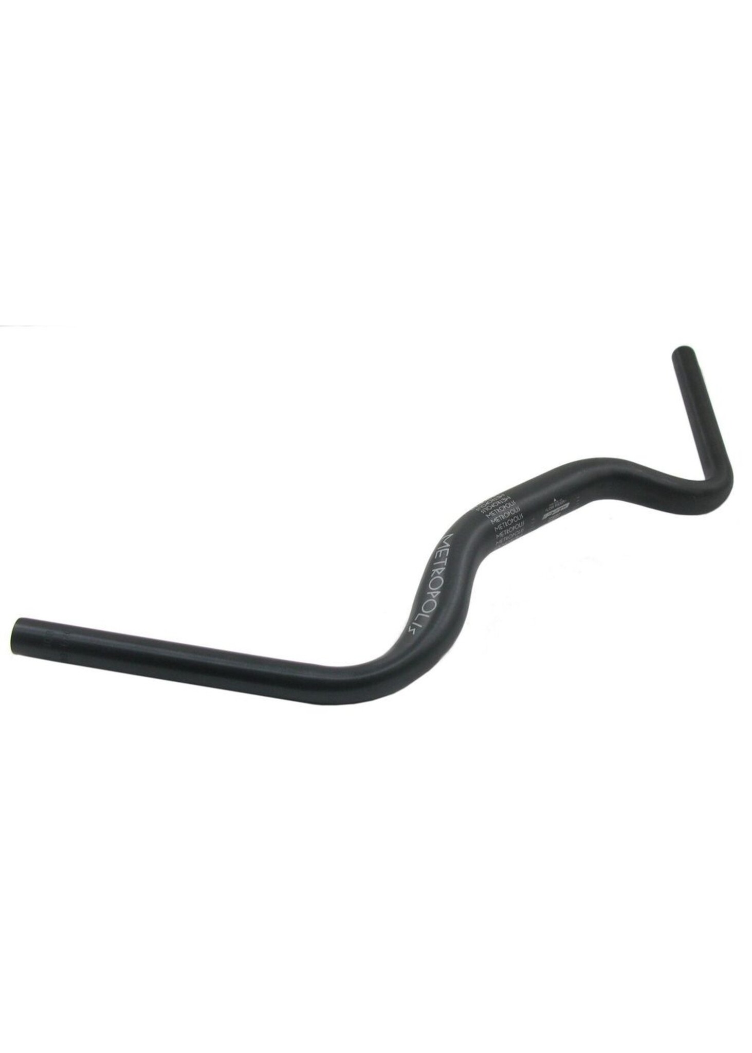 FSA Handlebar, Metropolis City Bar, 620mm x 31.8, +45º, Black - Rocky Cycle