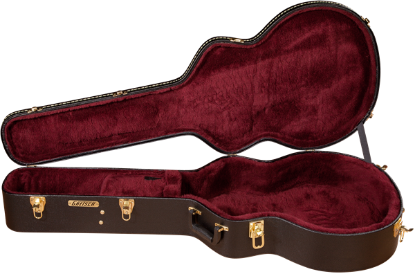 Gretsch G6244 17" Deluxe Acoustic Hardshell Case Black - Sound of Music