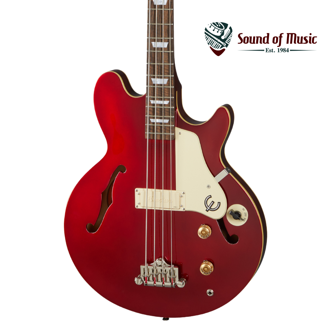 Epiphone Jack Casady Bass Sparkling Burgundy Sound Of Music