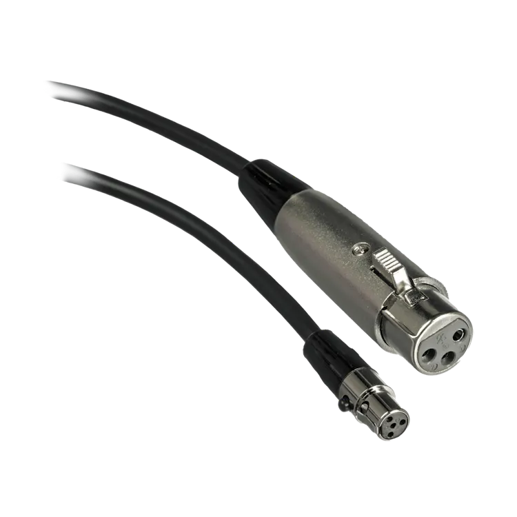 Shure WA310 Microphone Cable 4-Pin Mini Connector - XLR (F) - Sound of ...