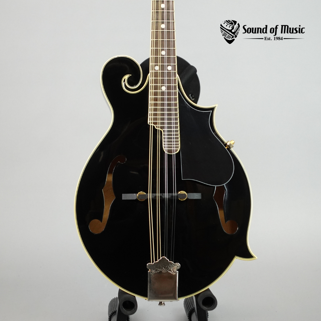 Morgan Monroe Bean Blossom BM-100 F-Style Mandolin W/Case - Black (Used ...