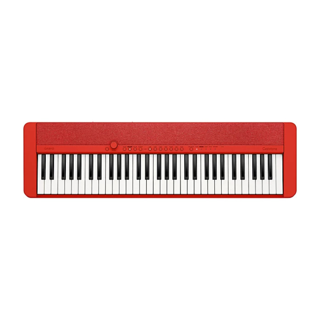 Casio CT-S1 61-Key Portable Keyboard - Red - Sound of Music