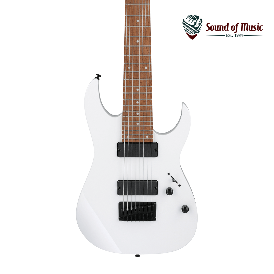 Ibanez RG Standard RG8 8-String Electric Guitar - White - Sound of Music