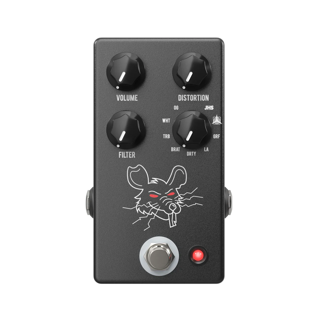 JHS Pedals PackRat 9-Way Distortion Pedal - Black - Sound of Music