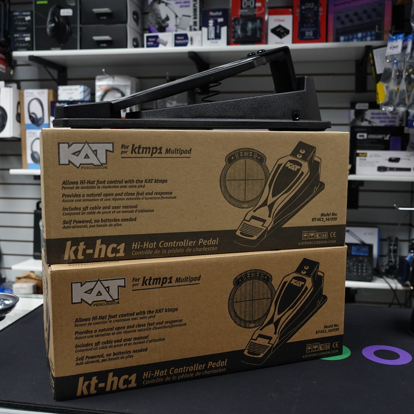 KAT Percussion Multipad Electronic Drum & Percussion Pad W/Foot ...